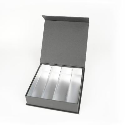 China OEM Luxury Magnetic Book Shape Box Cardboard Paper Packaging Gift Box With Dividers for sale