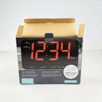 China Electronic Components Manufacturers Packaging Box Art Paper Glossy For Digital LED Alarm Clock for sale