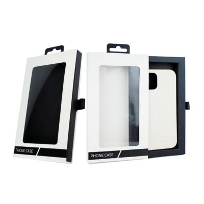 China Clear Matt Window Mobile Phone Case Packaging Box for Customized Types Accessories for sale
