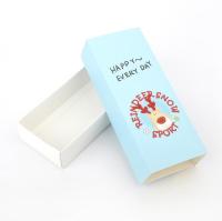 China Custom Cartoon Printing Sliding Out Drawer Box Cardboard Gift Box for Children's Sock Package for sale