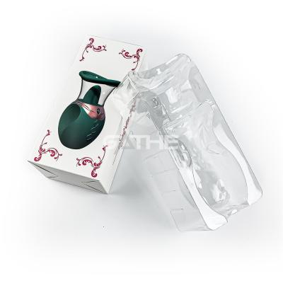 China Customized Logo Cardboard Paper Box with blister Muscle Fascia Gun Massage Packaging Box for sale