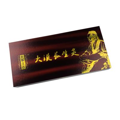 China Customized Logo Rigid Cardboard Paper Packaging Luxury Cigarette Outer Packing Box With Magnetic Lid for sale