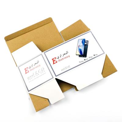 China Custom Printed Folding corrugated paper boxes shipping Mail Box for Consumer Electronics product for sale