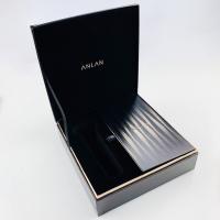 China Custom Logo Flip Gift Box for Beauty Skin Care product Perfume Cosmetic Cardboard Gift Packaging box for sale
