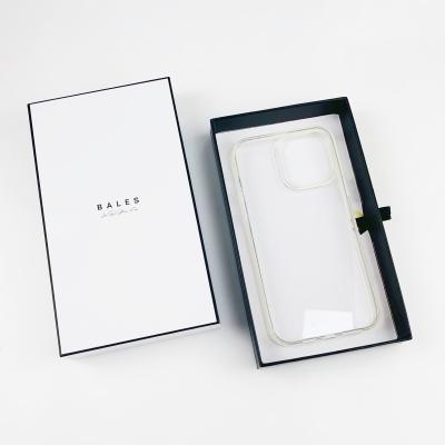 China Custom Logo Drawer Slide Paper Cardboard Boxes Mobile Phone Box Gift Box For Phone Case Packaging for sale