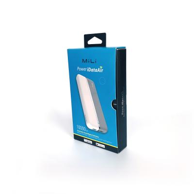 China Customized Eco Friendly 3C Power Bank Packaging Boxes Slide Out Drawer Box For Electronic Products for sale