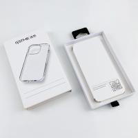 China Custom Logo Sliding Drawer Cardboard Packaging Box Mobile Phone Case Box With Clear Windows Magnetic Closure for sale