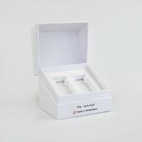 China Biodegradable High End Clamshell Packaging Box cosmetic boxes with EVA tray for skin care serum for sale