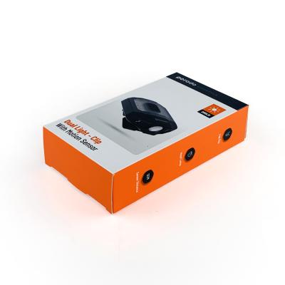 China Factory Customized Clip Led Flashlight Lamp Packaging Box Head Lamp Paper Boxes With Paper Insert For Dual Light for sale
