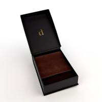 China China Wholesales Leather Jewelry Packaging Box Watch Paper Leather Gift Box With Hot Stamping Logo for sale