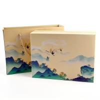 China Custom Compartment Tea Box Packaging Luxury Gift Bag Box With Custom Paper Bag For Tea Cup Packing for sale