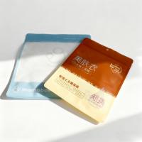 China Custom Transparent Resealable Bag Matte Laminated Aluminum Foil Plastic Opp Bag Plastic Pouch Stand Up Bag Packaging for sale