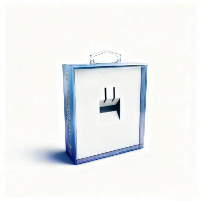 China Custom Charging Usb Data Cable Packing Box Adapter Packaging Hanging Box For Electronic Product for sale