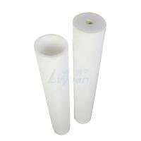 China High Polymer HDPE PE 60'' 100um Sintered Plastic Filter Element for sale