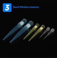 China OD 10mm 20mm Sintered Porous Polyethylene PE Pipette Tip Filter for sale