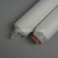 China 222 226 Adaptor Microporous PP Membrane Pleated Sediment Filter for sale