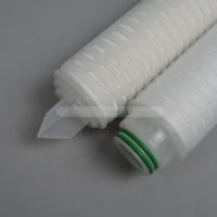 China 222 226 Adaptor Microporous PP Membrane Pleated Sediment Filter for sale