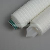 China 222 226 Adaptor Microporous PP Membrane Pleated Sediment Filter for sale