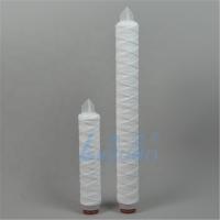 China 5 Micron Oil RO Water Filter 25um 50um String Wound PP Filter Cartridges for sale