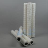 China 5 Micron Oil RO Water Filter 25um 50um String Wound PP Filter Cartridges for sale