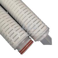 China DOE Thread ID 33mm 20'' 30'' Pleated Carbon Block Filter Cartridge for sale