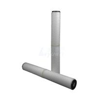 China DOE Thread ID 33mm 20'' 30'' Pleated Carbon Block Filter Cartridge for sale