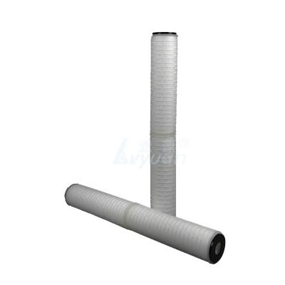 China DOE Thread ID 33mm 20'' 30'' Pleated Carbon Block Filter Cartridge for sale