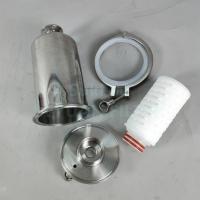 China CE SGS Industrial Pipeline 0.1um SS316 Single Cartridge Filter Housing for sale