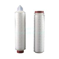 China Multi Layer DOE PP 0.1 5 Micron Membrane Pleated Filter Cartridge for sale
