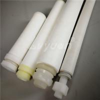 China Plastic Sintered Liquid Cartridge Filter Industrial Waste Water Gas Air Treatment for sale