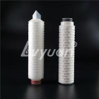 China Beverage Filtration 0.2 0.45 10um Nylon PTFE PP Membrane Cartridge Filter for sale