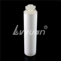 China Beverage Filtration 0.2 0.45 10um Nylon PTFE PP Membrane Cartridge Filter for sale