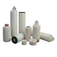China OEM Pleated Elements PP PTFE PES Micron Cartridge Water Filters for sale