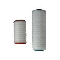 China OEM Pleated Elements PP PTFE PES Micron Cartridge Water Filters for sale