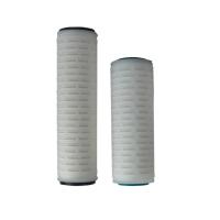 China OEM Pleated Elements PP PTFE PES Micron Cartridge Water Filters for sale