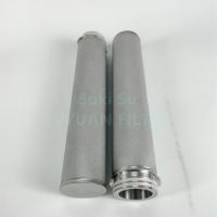 China Sintering Sus Powder Metal 316 L Micron Cartridge Filters 022 0.22 0.2 1 3 10 25 for sale