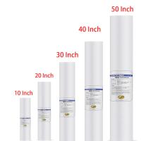 China SGS 70mm 2 micron 5 Micron PP Spun Filter Cartridge for sale