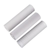 China SGS 70mm 2 micron 5 Micron PP Spun Filter Cartridge for sale