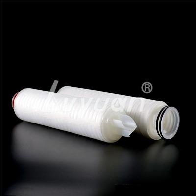 China Lvyuan 5 Micron 222 Fin 69mm Pleated PP Filter Cartridges for sale