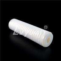 China Lvyuan 5 Micron 222 Fin 69mm Pleated PP Filter Cartridges for sale