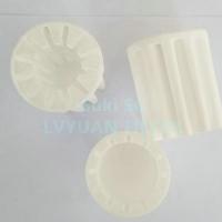 China Factory Customized Pleated Flower Cup Shape Porous Plastic SPE PE Sintered Filter for sale