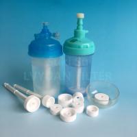 China Round Wheel Medical Microporous PE Air Oxygen Foamer Filter For Humidifier Bottle Accessories for sale