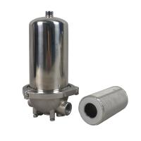 China Custom Size Pneumatic Sintered Bronze Filter For Manufacturing Plant for sale