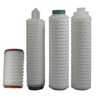 China Refillable Water Filter Cartridge Plastic End Caps Household Pre Filtration for sale