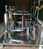 China Multiple Stages 180mm 50 Micro SS304 Liquid Filtration Machine for sale