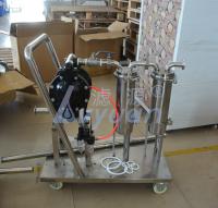 China Multiple Stages 180mm 50 Micro SS304 Liquid Filtration Machine for sale