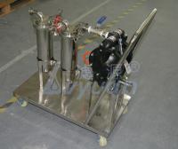 China Multiple Stages 180mm 50 Micro SS304 Liquid Filtration Machine for sale