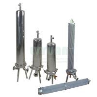 China Polished 1.6Mpa 100um Single Cartridge Filter Housing for sale