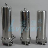 China Beverage Milk Wine PTF Core  89mm  0.1um 0.22um Micron Filter Housing for sale