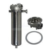 China Chemical Filtration Polished SS316 150Psi Single Cartridge Filter Housing for sale